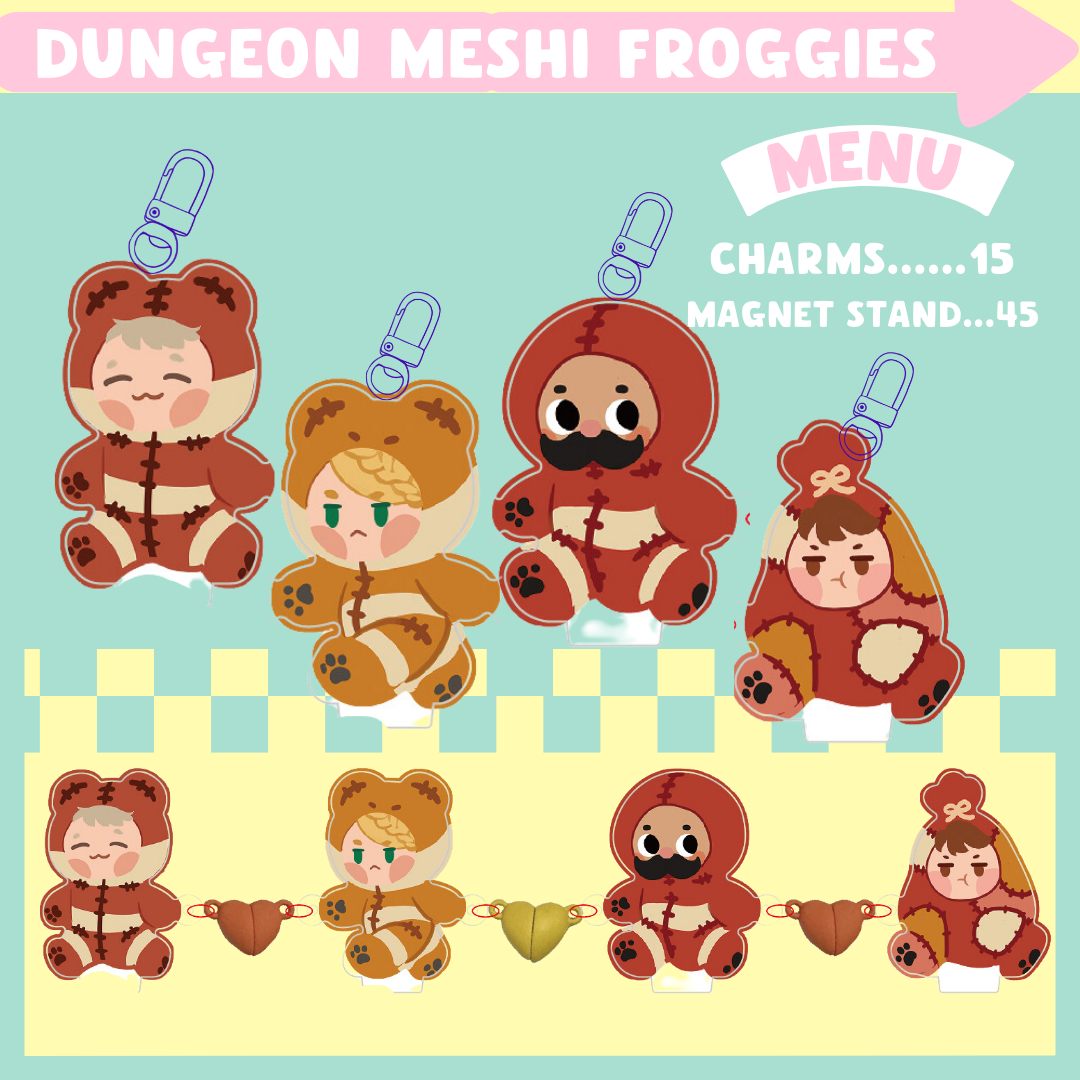 Dungeon Meshi Froggies – Noble Demons
