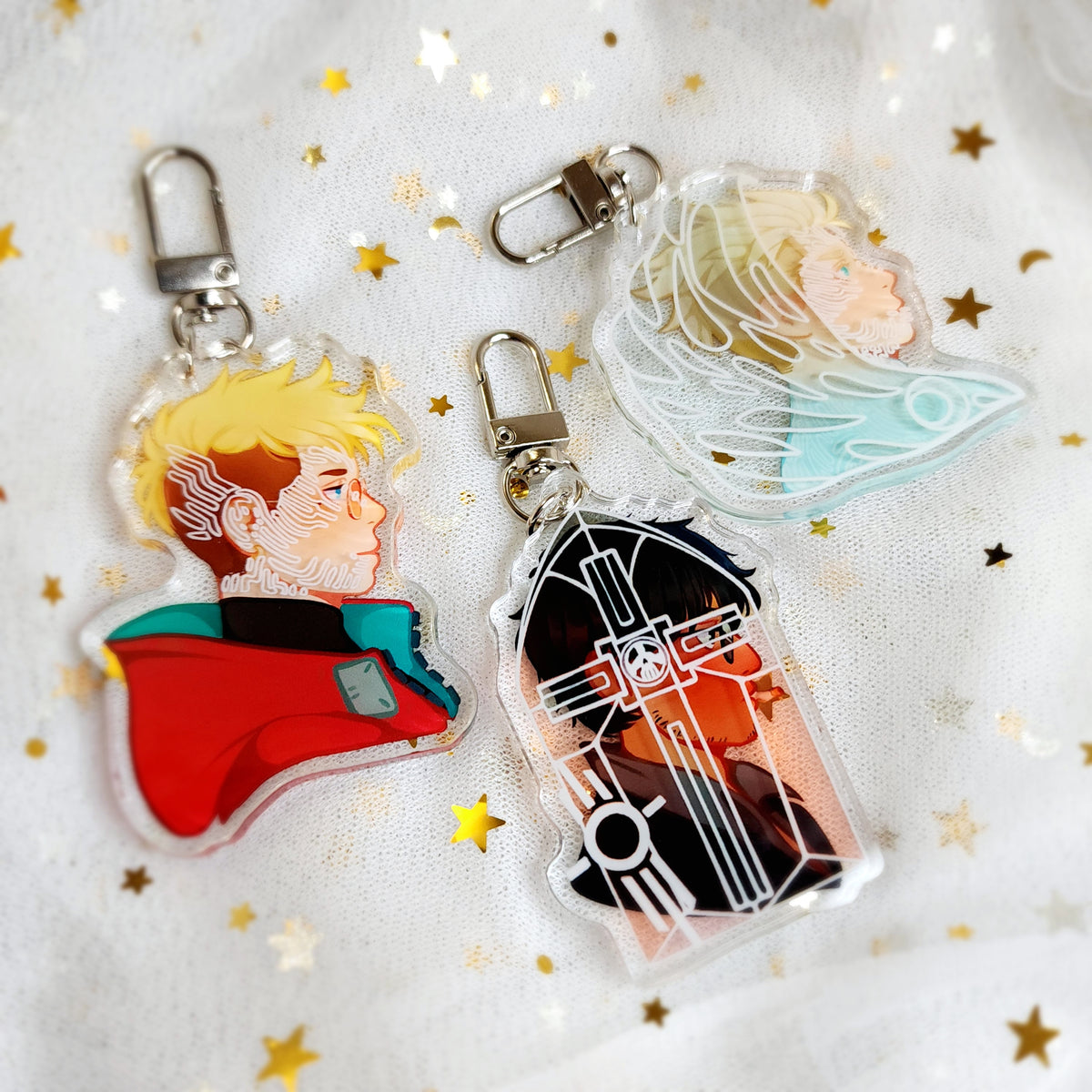 TriStamp 3D Charms – Noble Demons