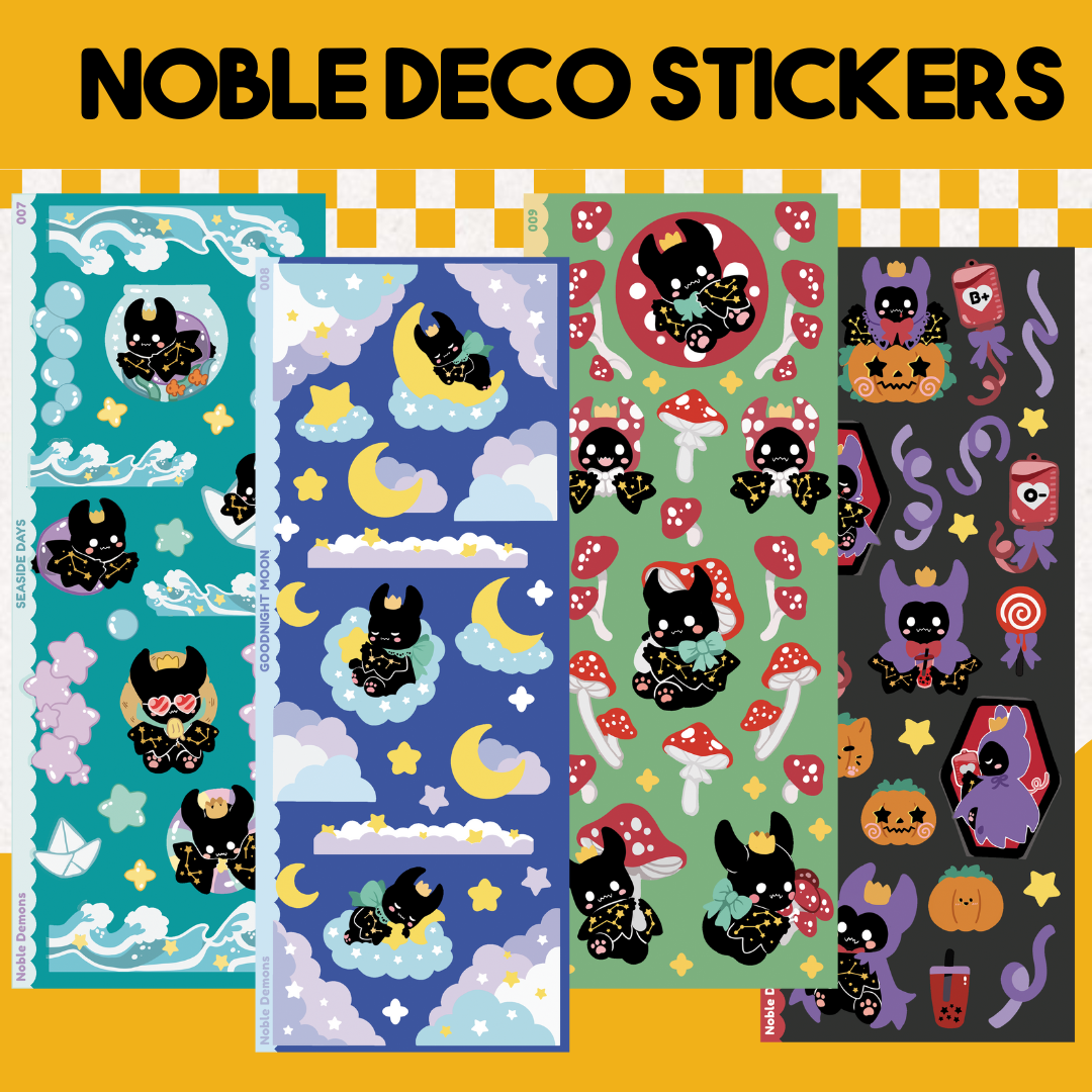 Noble Deco Stickers – Noble Demons