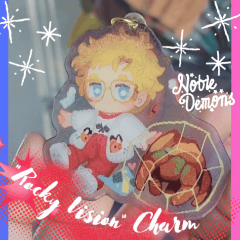 Rocky Vision Lenticular Charm [Preorder ships Early July] – Noble Demons