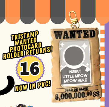 Wanted Poster Photocard Holder – Noble Demons