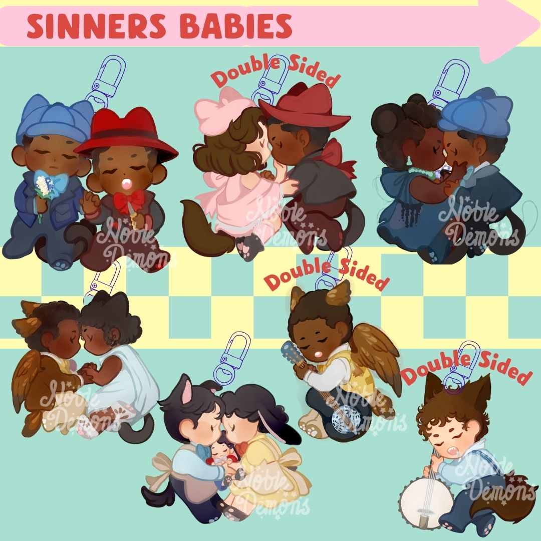Goodnight Sinners Babies Charms – Noble Demons