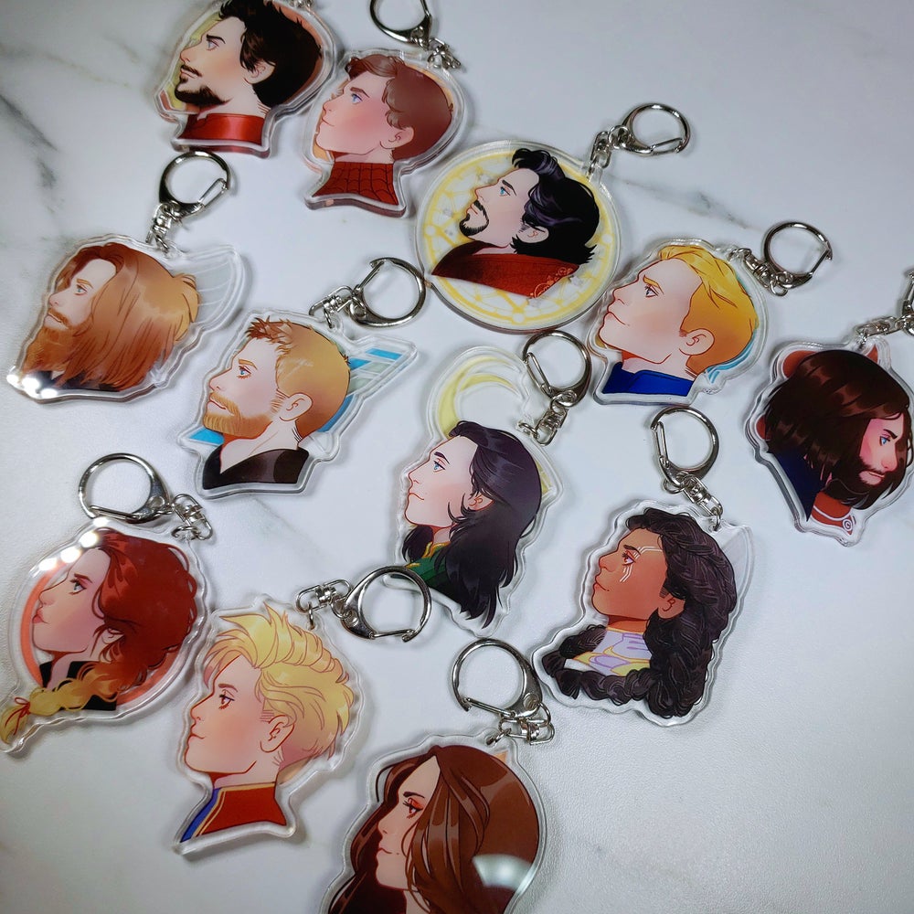 Superhero 3D Charms – Noble Demons