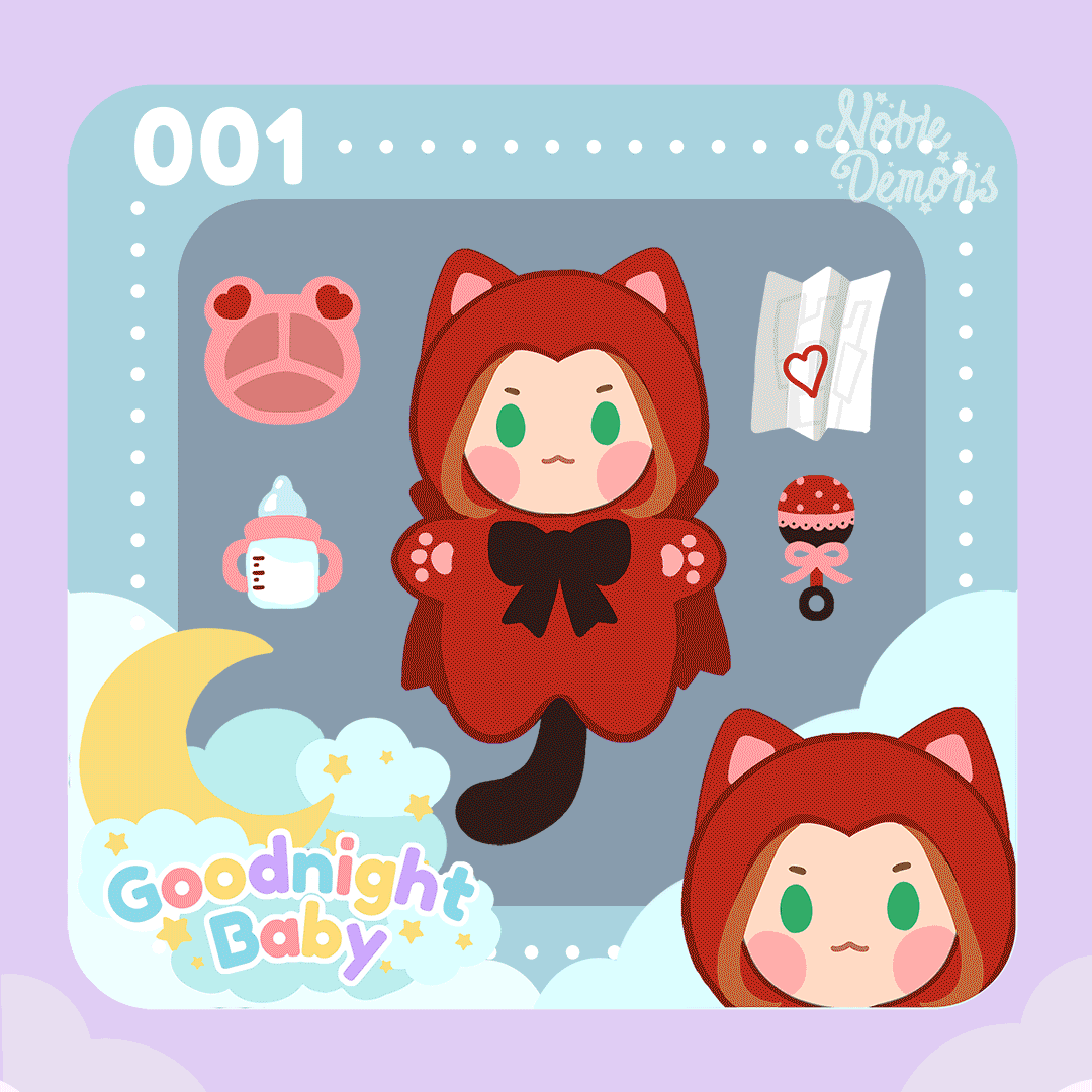 Goodnight Baby Blind Box Charms – Noble Demons